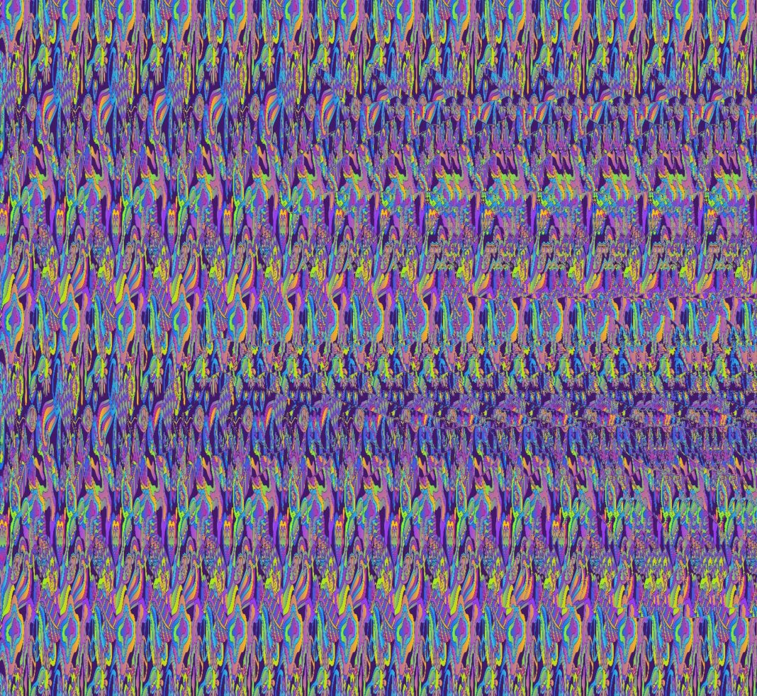 Vintage Stereogram Posters: Collector's Price Guide - The magic Eye 3D