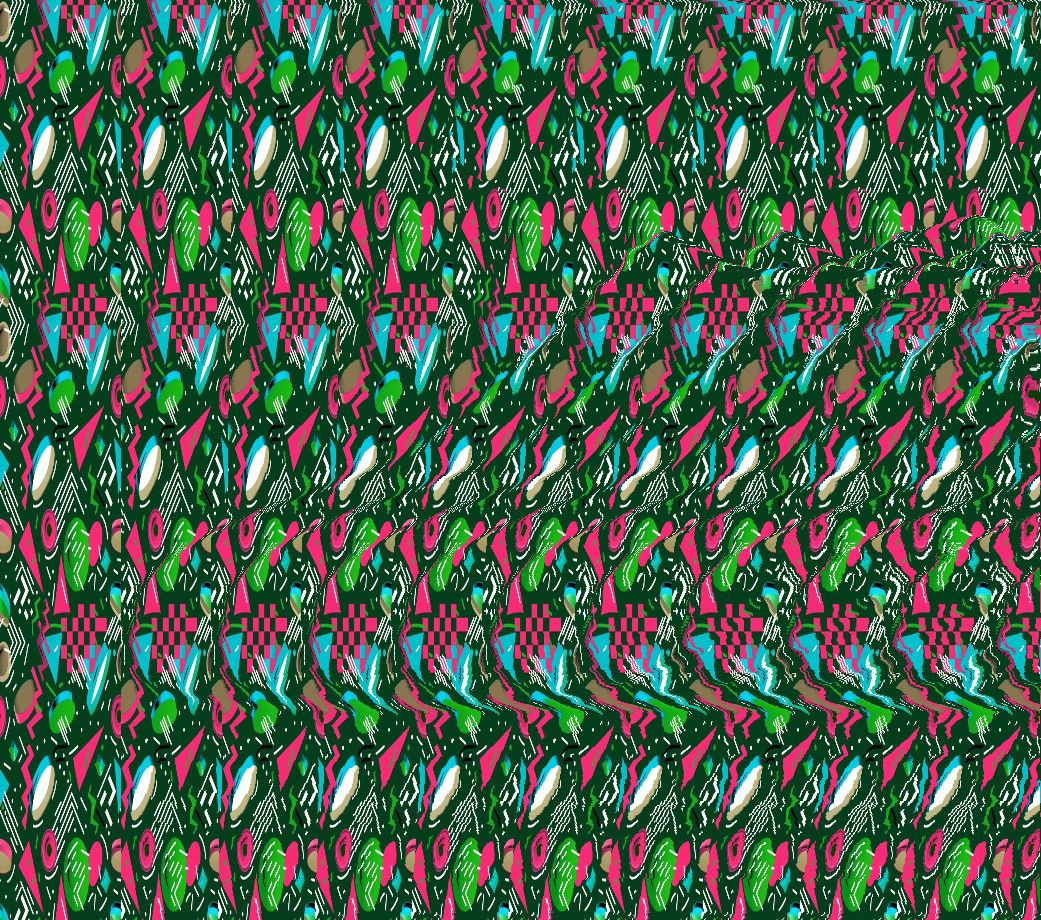 Easy Stereogram Pictures with Solutions Included - The magic Eye 3D