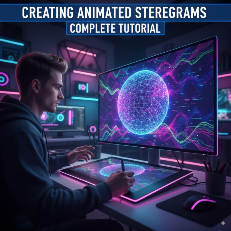 Creating Animated Stereograms: Complete Tutorial - The magic Eye 3D