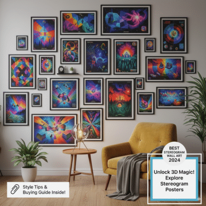 Best Stereogram Posters for Wall Art in 2024 - The magic Eye 3D